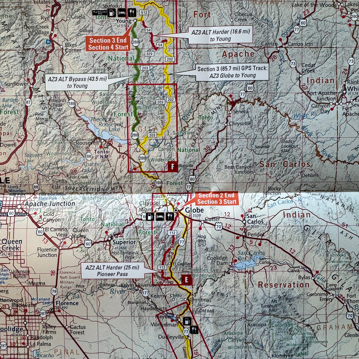 AZBDR Route Map – Backcountry Discovery Routes