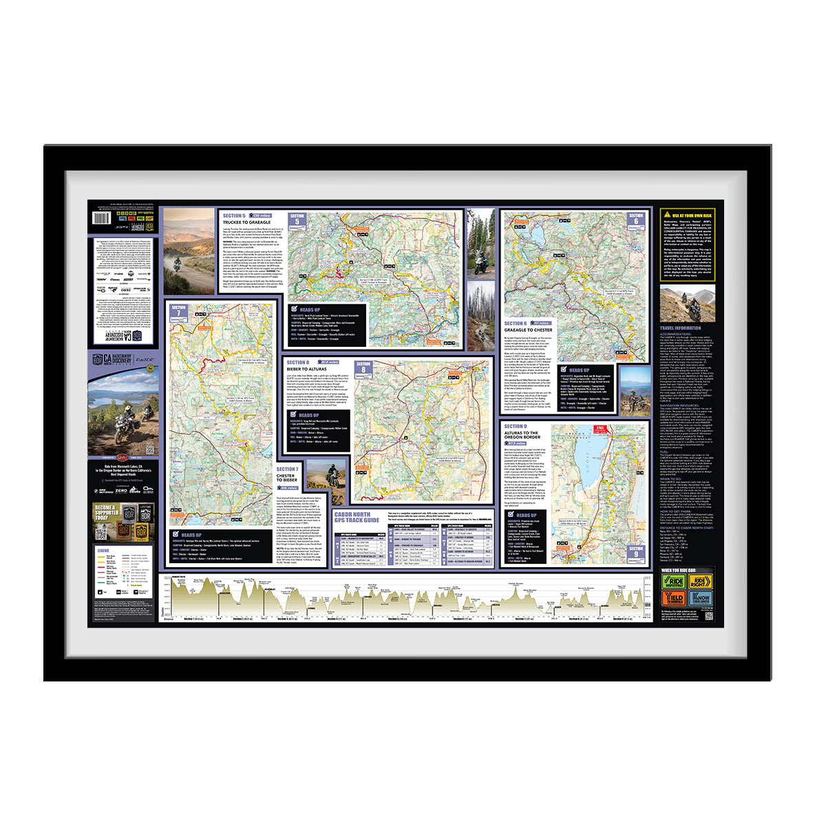 CA-North BDR Flat Map – Backcountry Discovery Routes