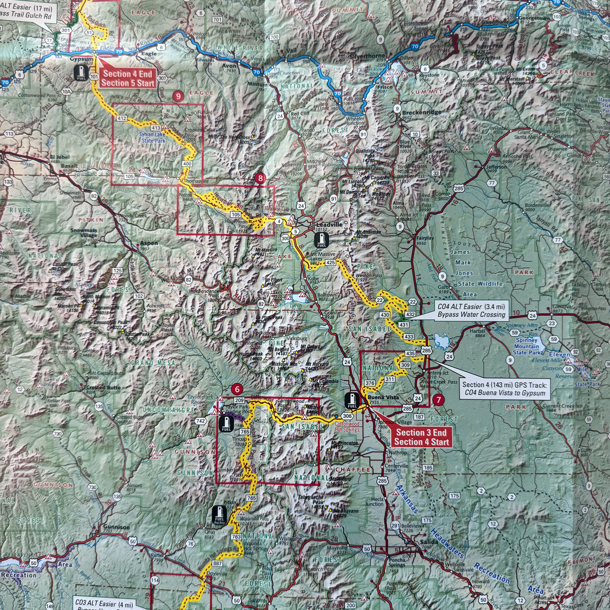 COBDR Route Map – Backcountry Discovery Routes