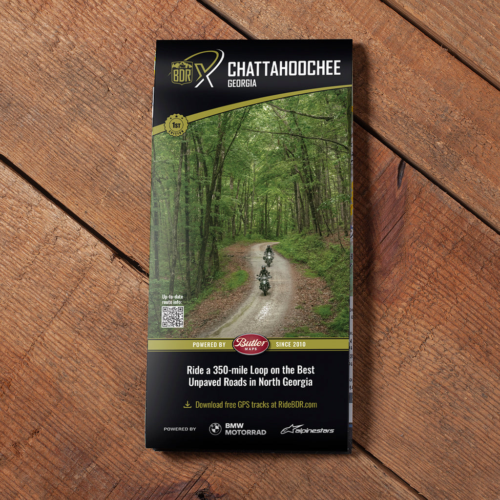Chattahoochee BDR-X Route Map – Backcountry Discovery Routes