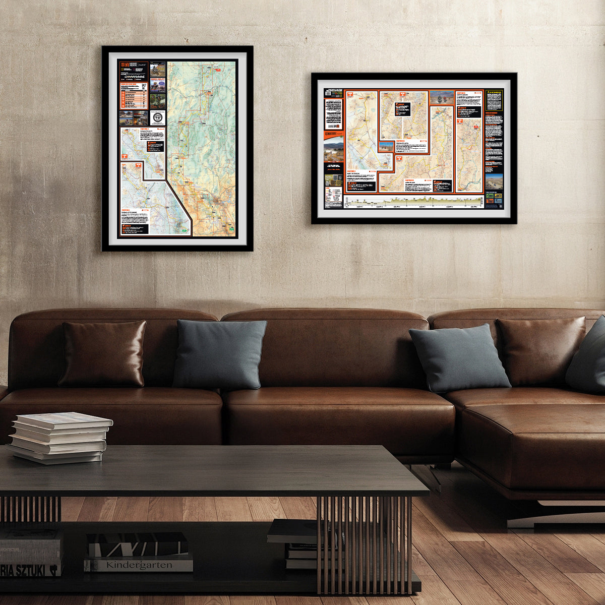 Nevada BDR Flat Map – Backcountry Discovery Routes