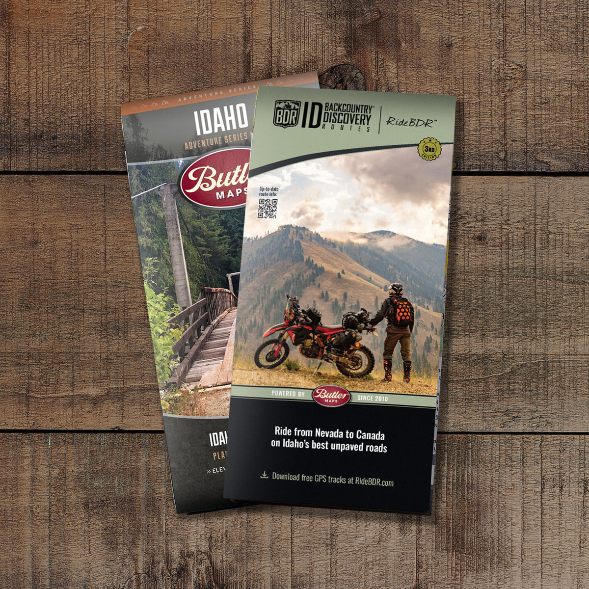 Idaho BDR + Butler Map Set – Backcountry Discovery Routes
