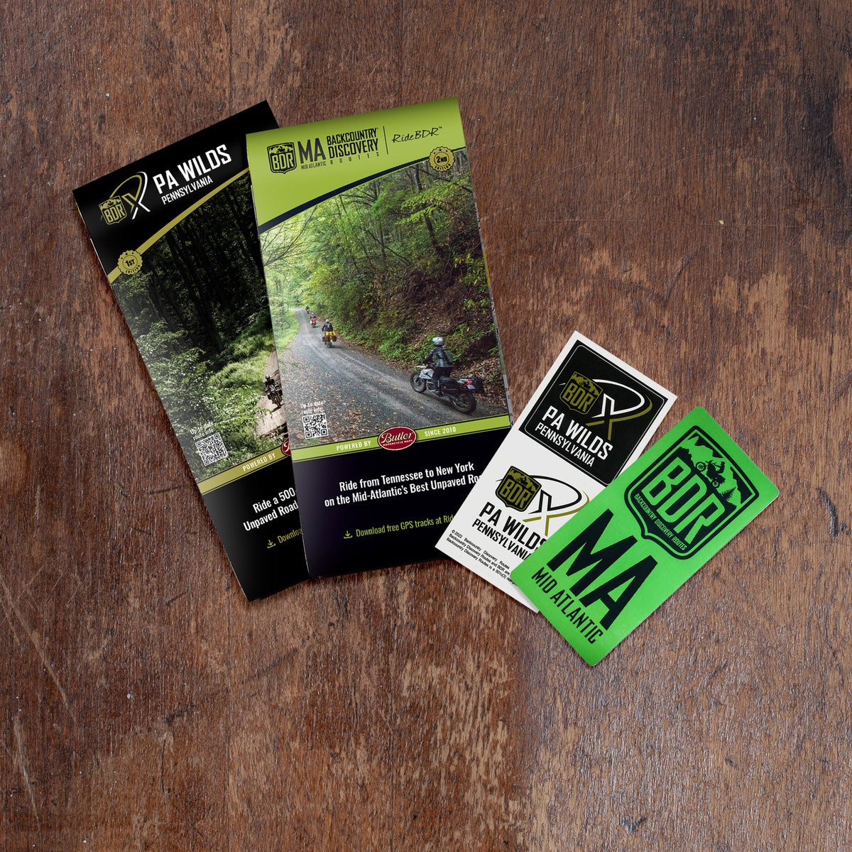 BDR Map Set - Mid-Atlantic – Backcountry Discovery Routes