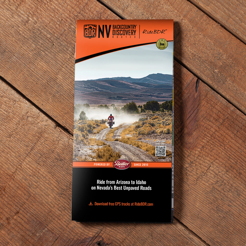 Nevada BDR Map (NVBDR) – Backcountry Discovery Routes