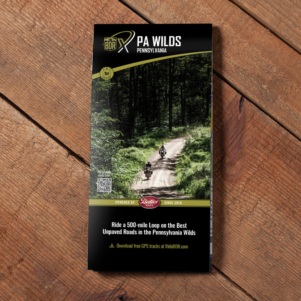 PA Wilds BDR-X Route Map – Backcountry Discovery Routes