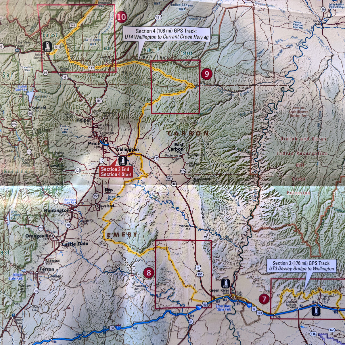 UTBDR Route Map – Backcountry Discovery Routes