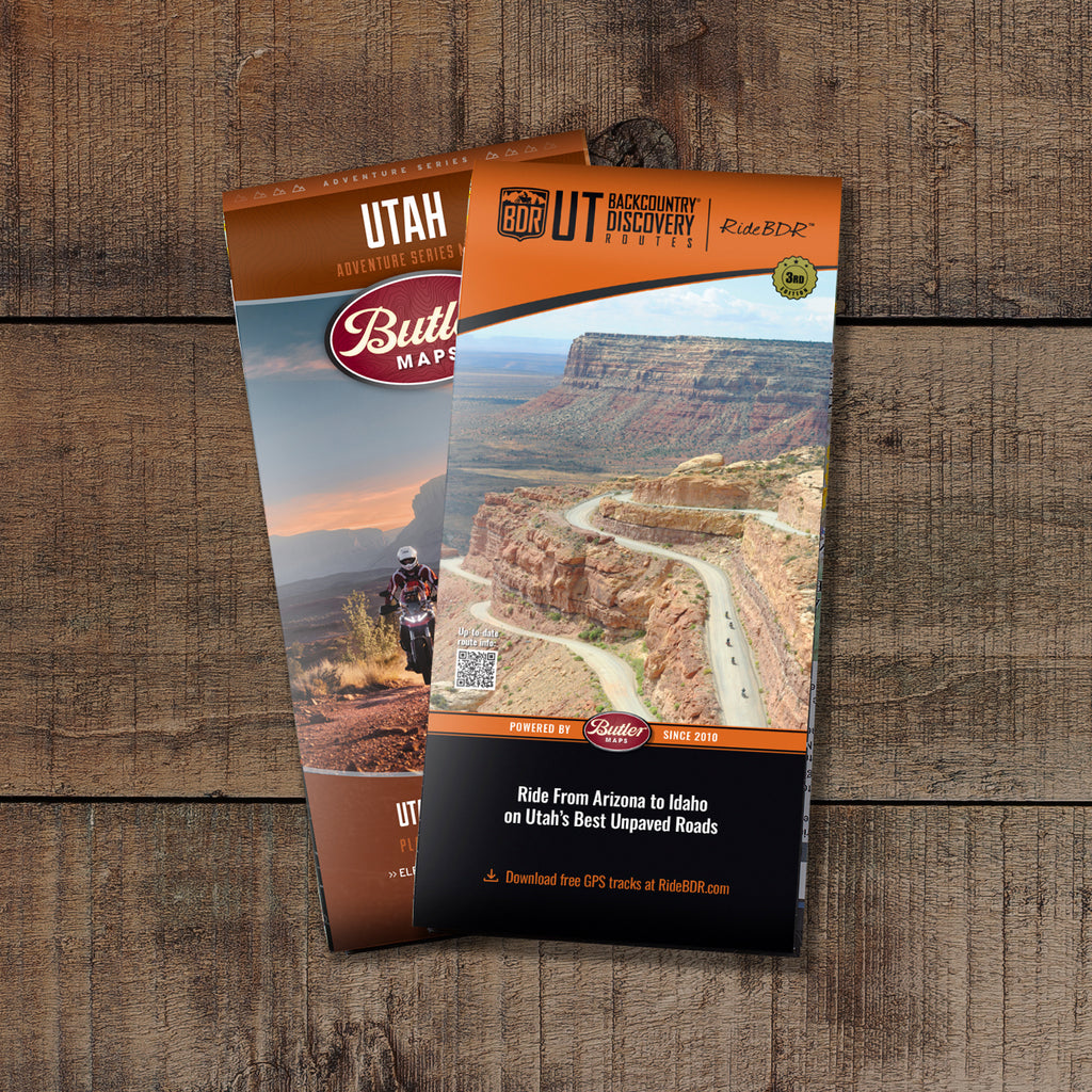 Utah BDR + Butler Map Set – Backcountry Discovery Routes