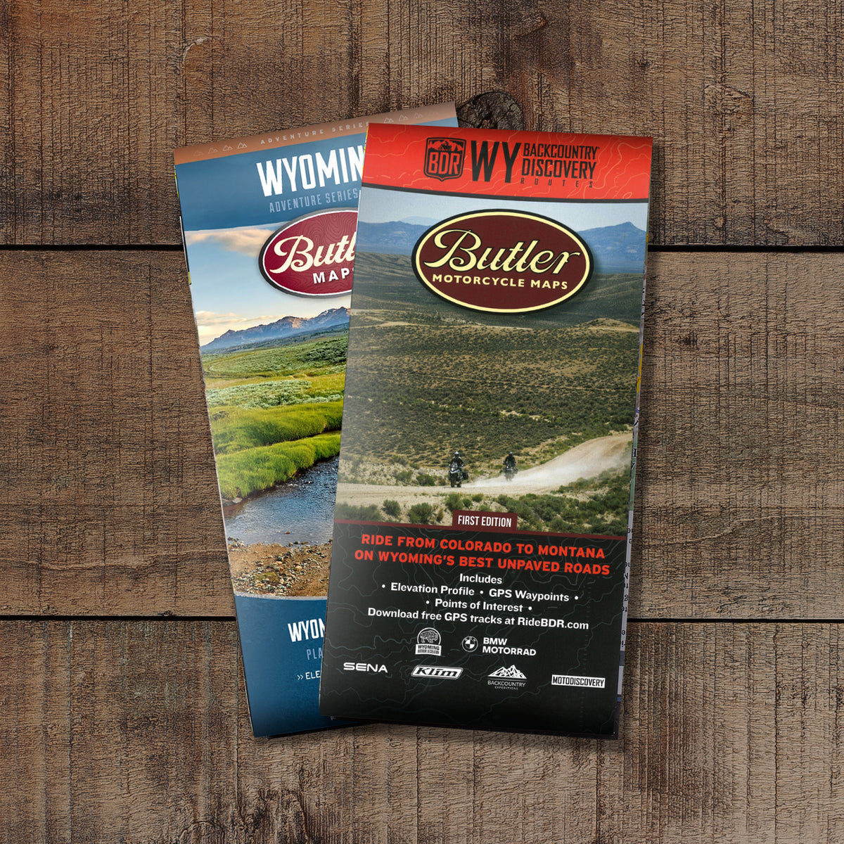 Wyoming BDR + Butler Map Set – Backcountry Discovery Routes
