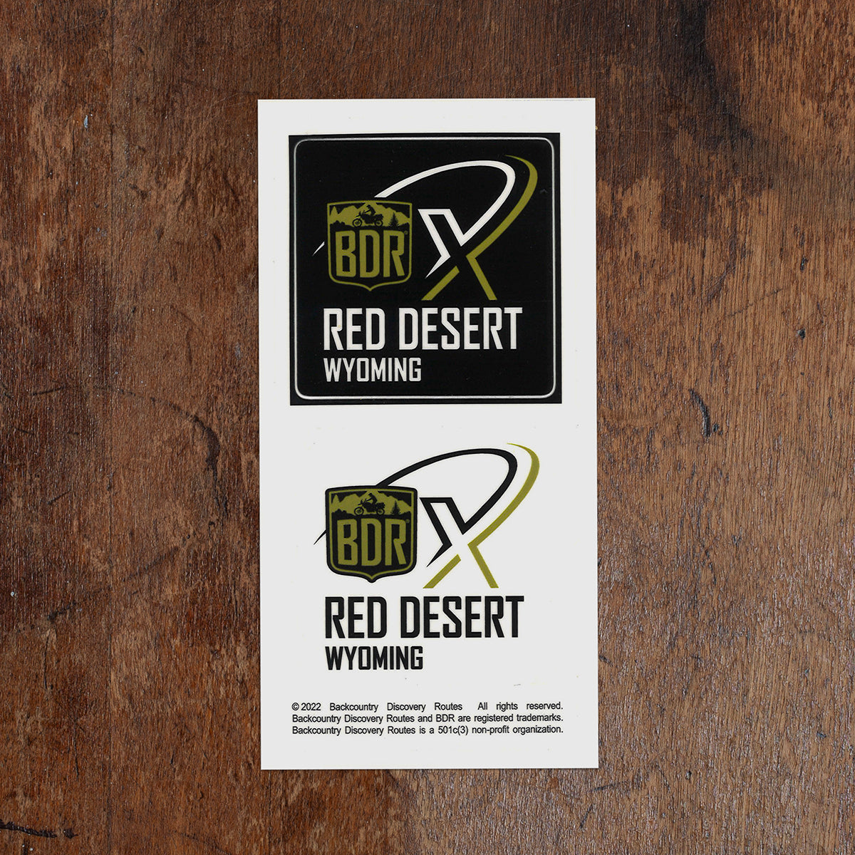 Red Desert BDR-X Route Decal / Sticker – Backcountry Discovery Routes