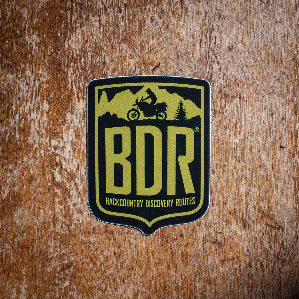 BDR Shield Decal – Backcountry Discovery Routes