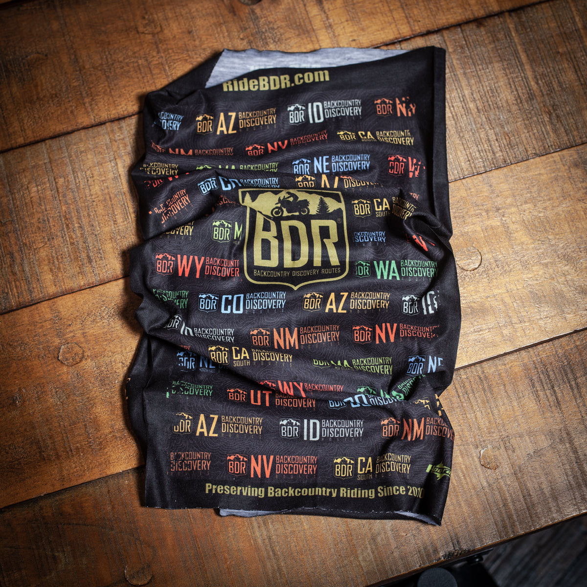 BDR Neck Gaiter – Backcountry Discovery Routes