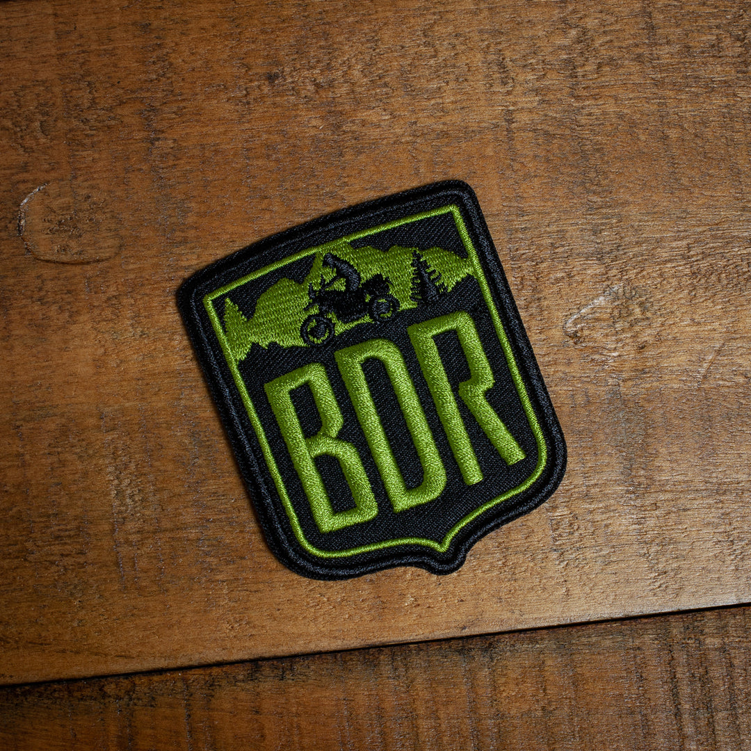 BDR Shield Patch – Backcountry Discovery Routes