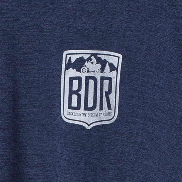 Unisex BDR "Shield" Long Sleeve T-shirt – Backcountry Discovery Routes