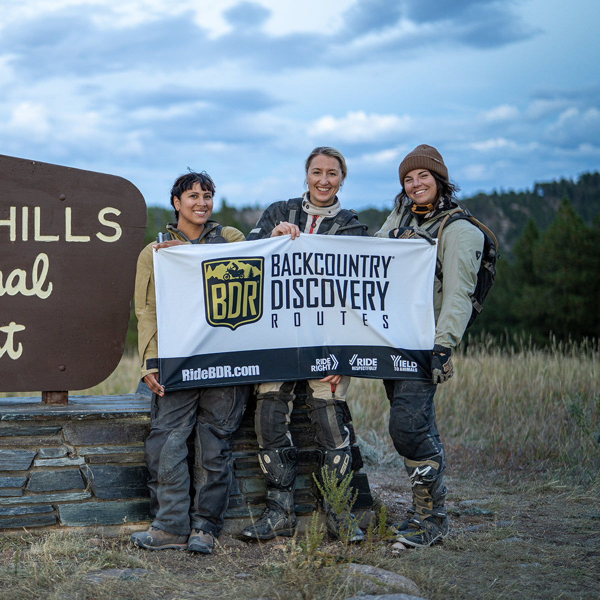 BDR Victory Flag – Backcountry Discovery Routes